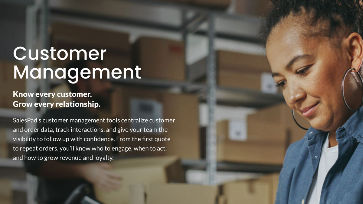 Customer Management for Distributors | Cavallo SalesPad Tools